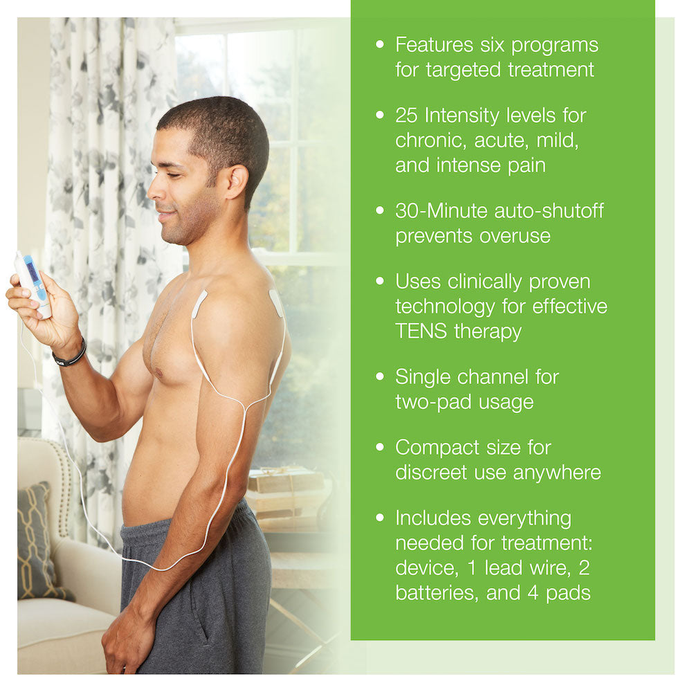 AccuRelief Single Channel TENS Unit– Carex