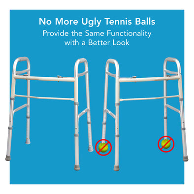 Carex Walker Auto Glides - A Better Alternative to Tennis Balls