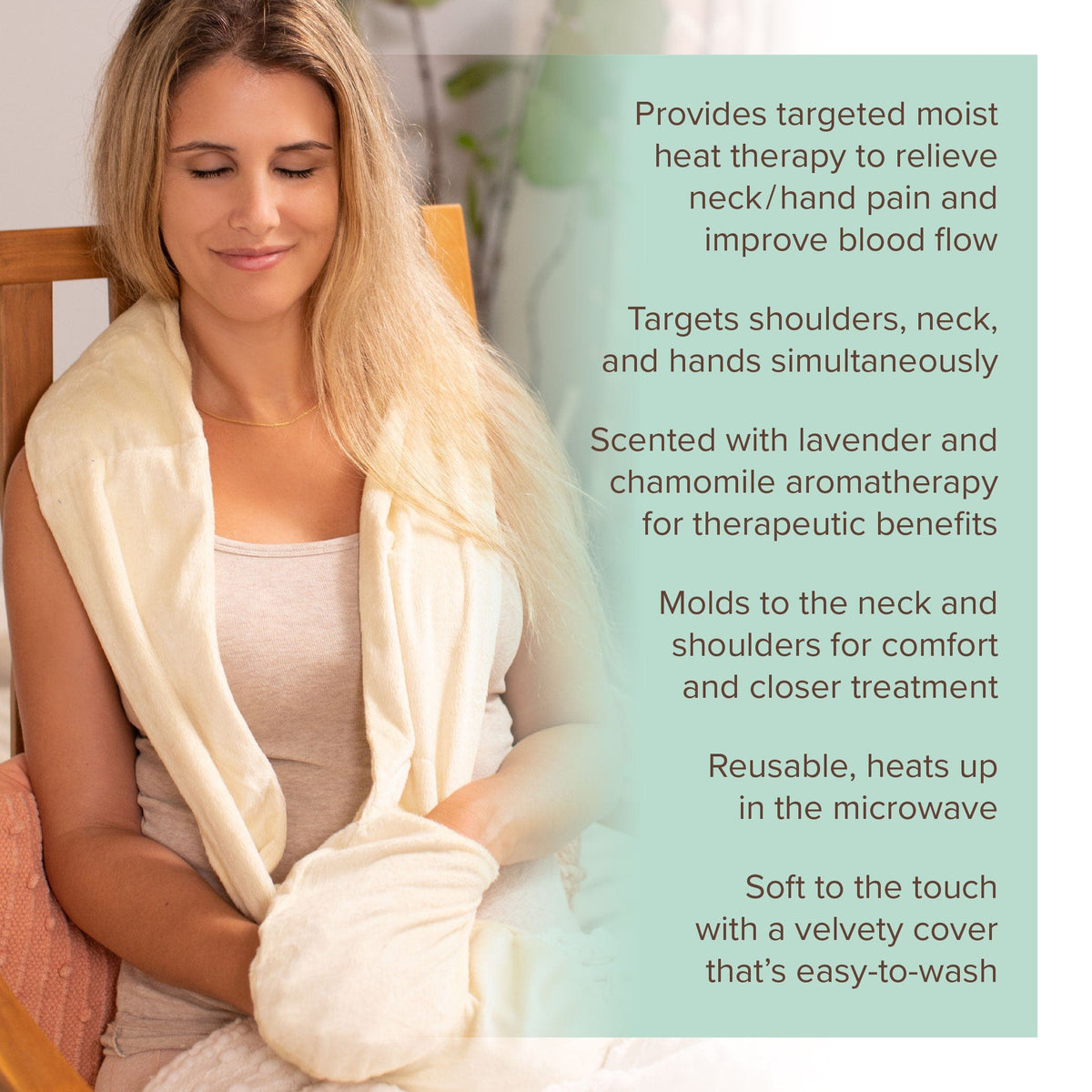 Bed Buddy Neck & Hand Wrap– Carex