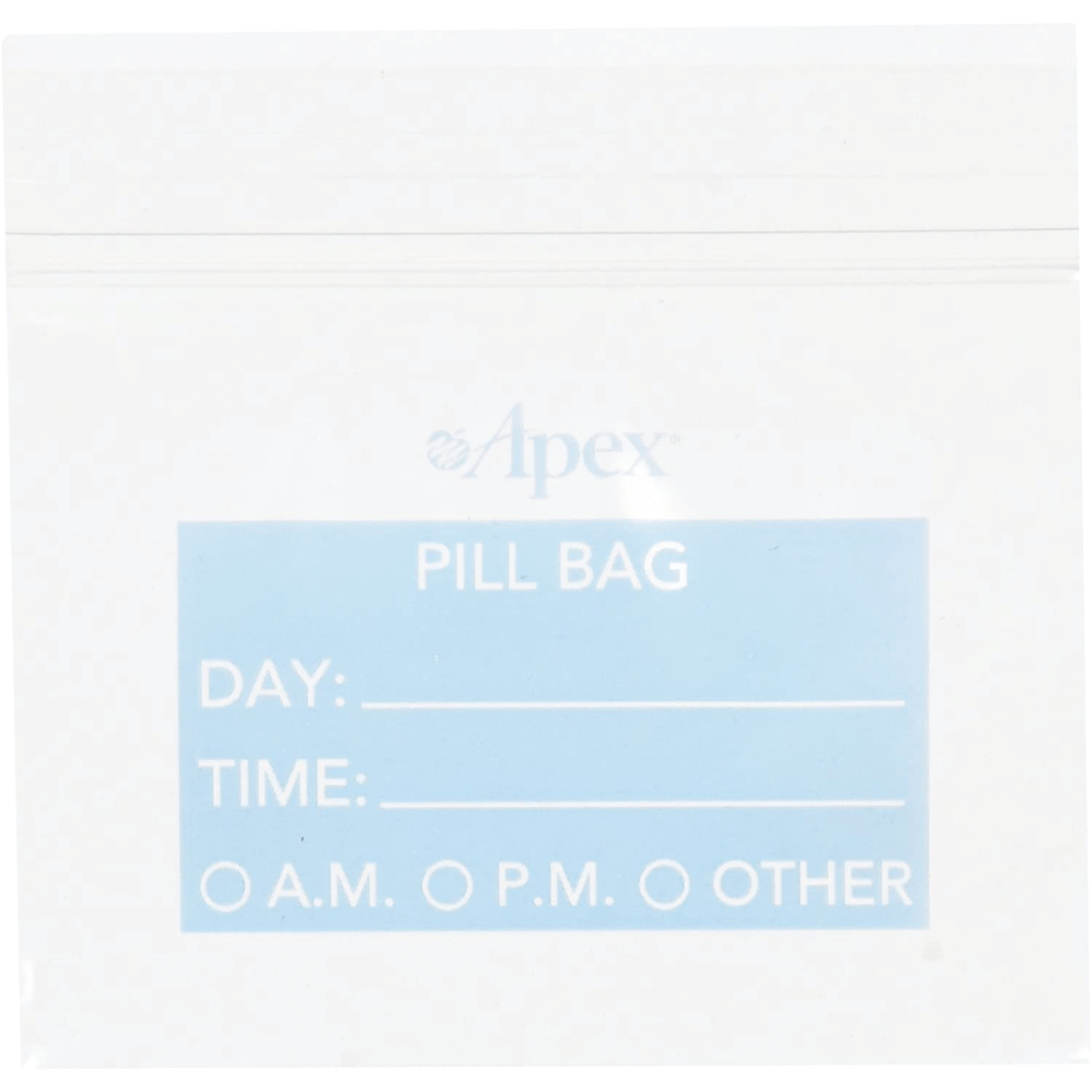 Apex Pill Bags - 50 Count– Carex