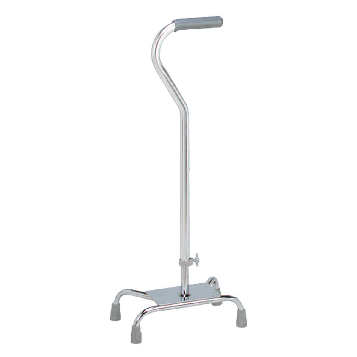Carex Offset Quad Cane with Large Base - Wide Base Quad Cane